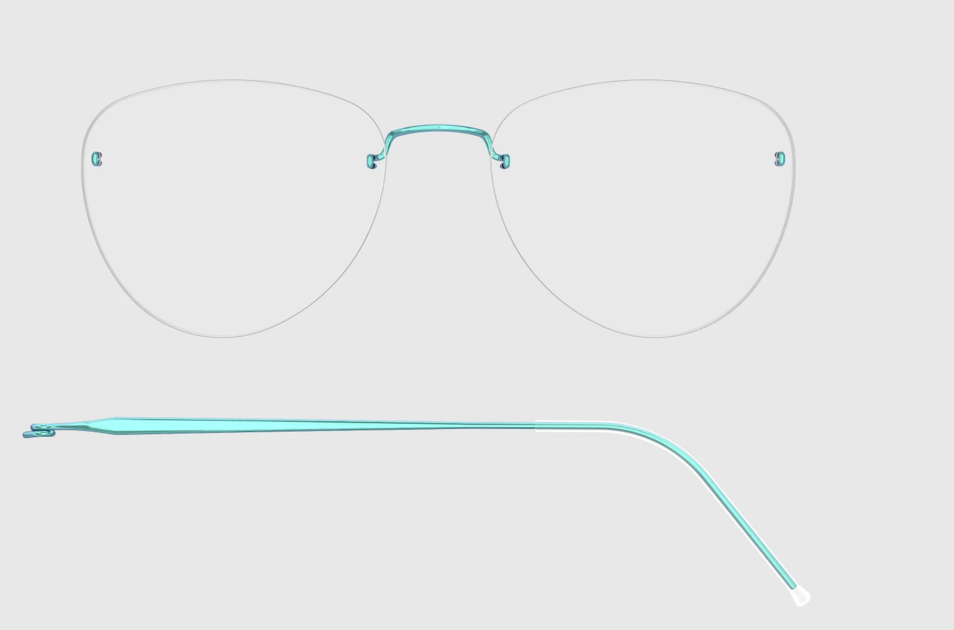 Lindberg 2403 Titanium Rimless Frame – Dr. Monga Opticians